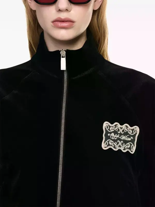 Off-White Lace-detailing Track Jacket