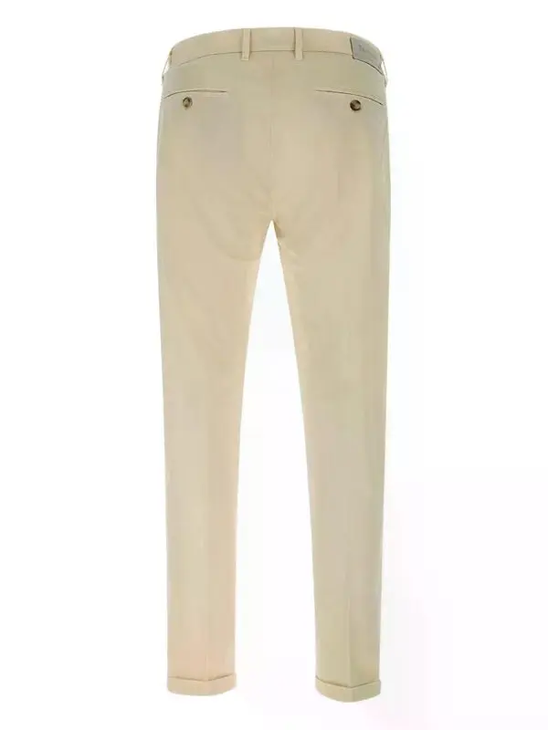 RE-HASH Chinos With Button And Zip Fastening - Neutrals