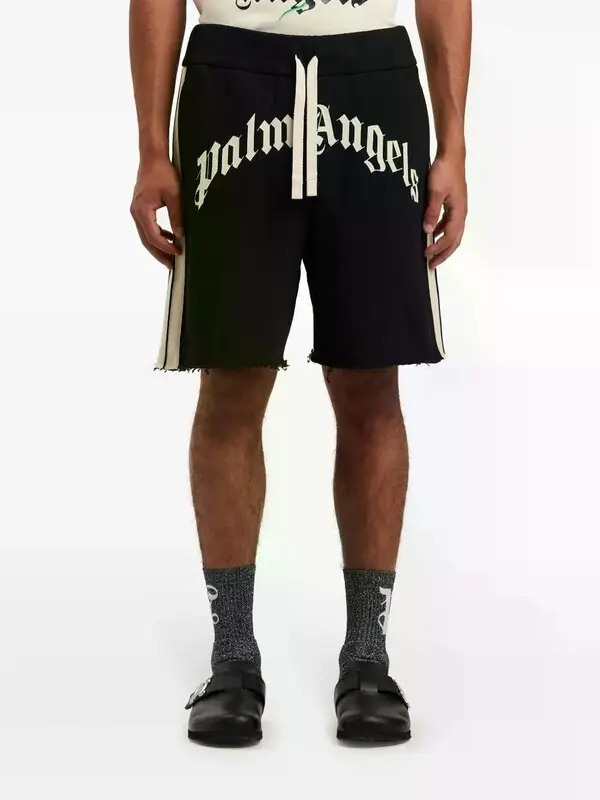 Palm Angels Logo Track Shorts