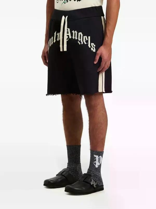 Palm Angels Logo Track Shorts