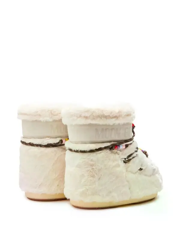 Moon Boot Icon Low Faux-fur Embellished Boots