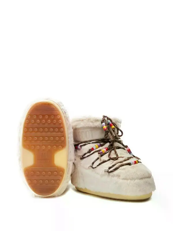 Moon Boot Icon Low Faux-fur Embellished Boots