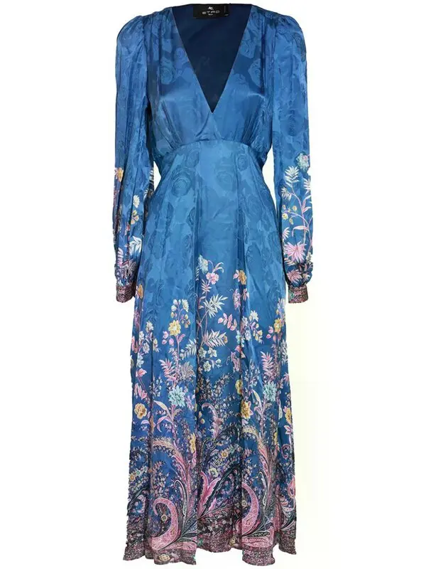Etro Printed Maxi Dress