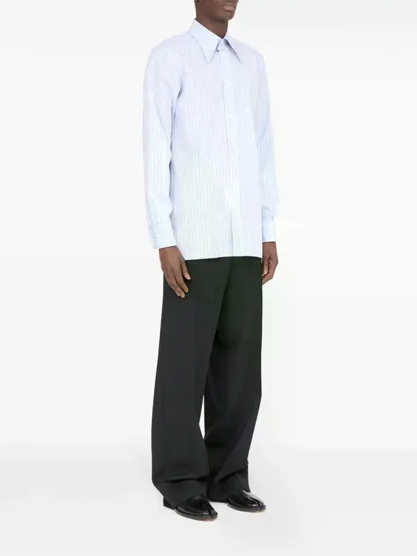MAISON MARGIELA Striped Cotton Shirt