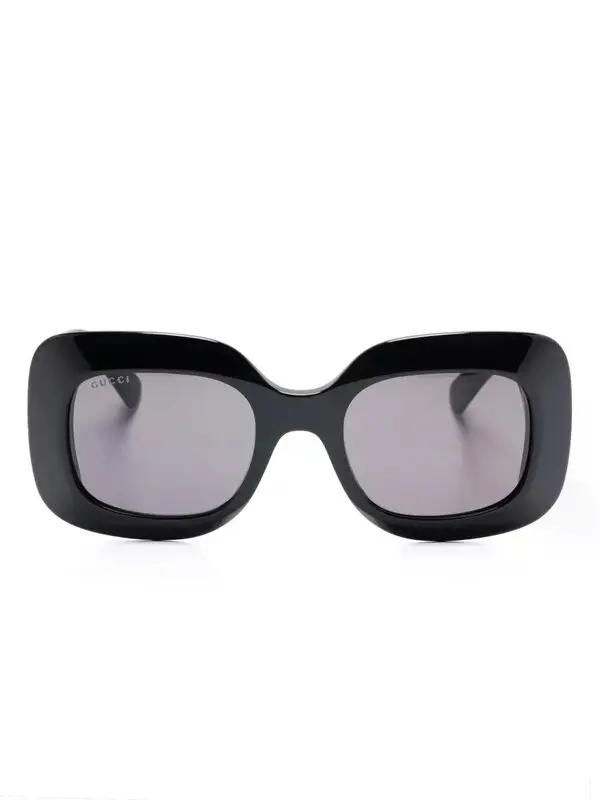 Gucci Interlocking G Logo Sunglasses - Black