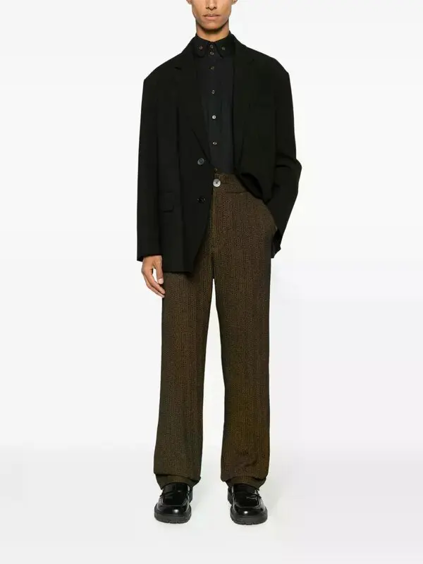 VIVIENNE WESTWOOD Orb-embroidered Poplin Shirt