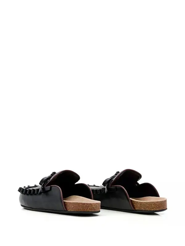 JW Anderson Bow Tie Leather Mules