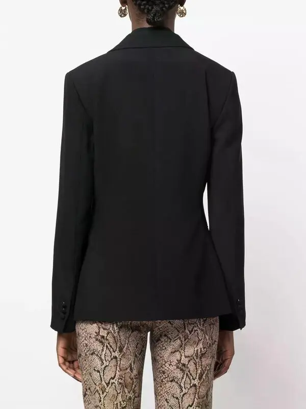 Alberta Ferretti Single-breasted Blazer - Black