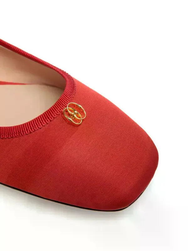 Bally Emblem Logo-plaque Ballerina Flats