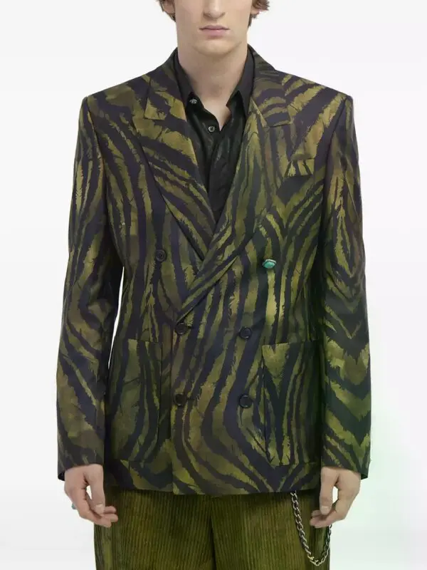 Roberto Cavalli Double-breasted Blazer
