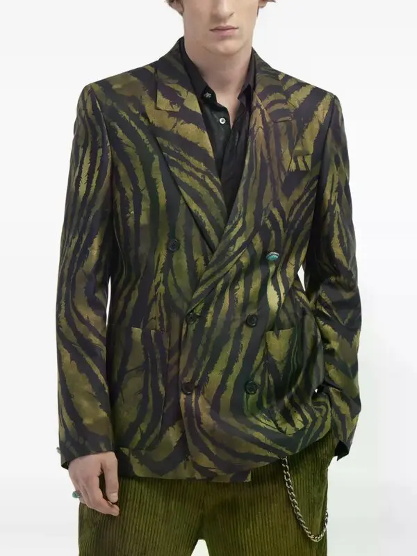Roberto Cavalli Double-breasted Blazer