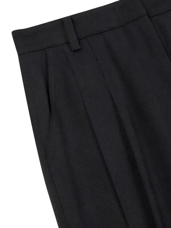 STUDIO TOMBOY Wool Two-tuck Trousers