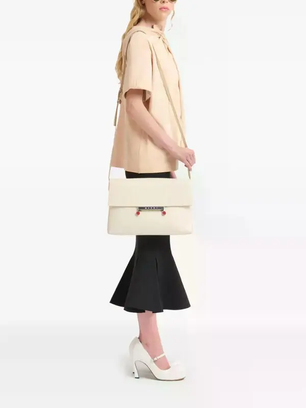Marni Envelope Shoulder Bag - Neutrals