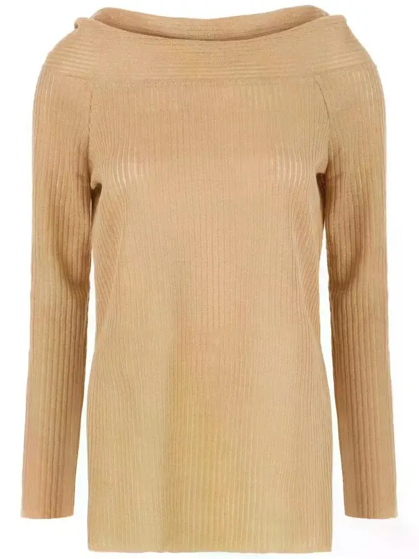 Alberta Ferretti Linen Jumper