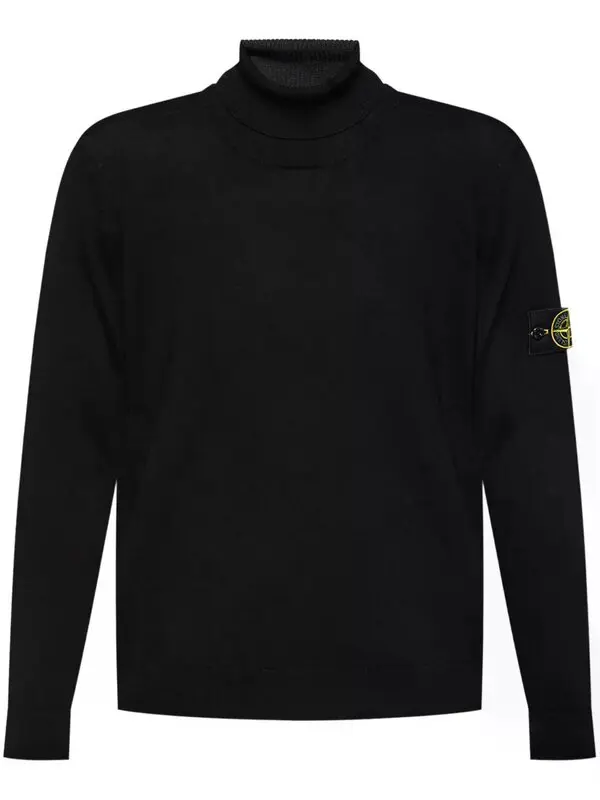 Stone Island Compass-patch Wool Jumper