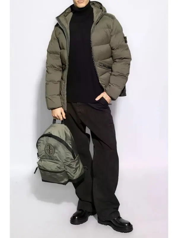 Stone Island Compass-patch Wool Jumper