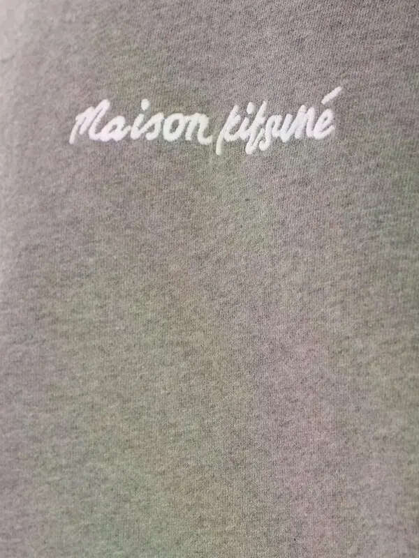 Maison Kitsuné Logo-embroidered Sweatshirt