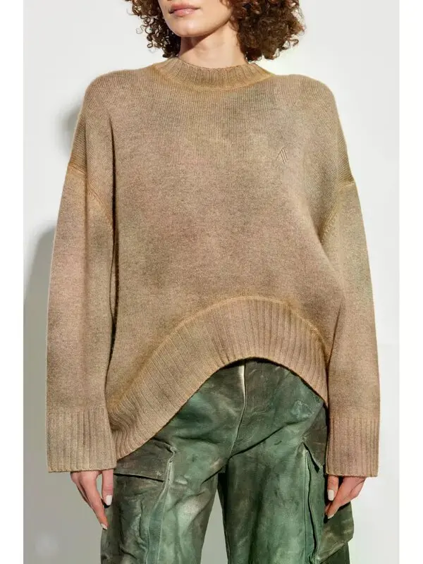 Attico Logo-embroidered Sweater