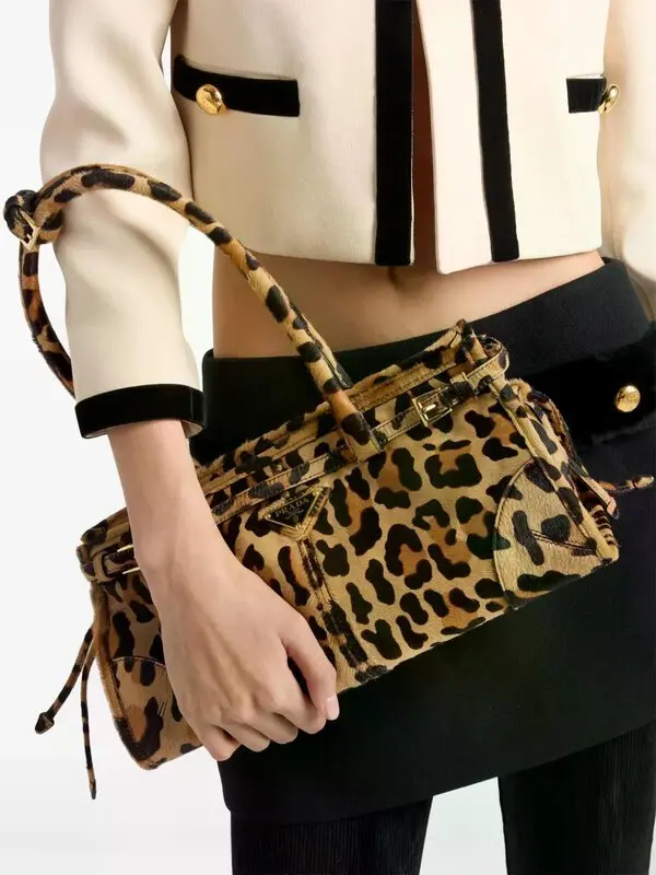 Prada Bonnie Tote Bag - Brown