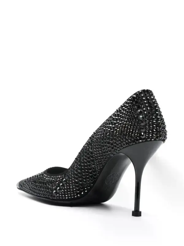 Alexander McQueen Punk 90mm Crystal-embellished Pumps