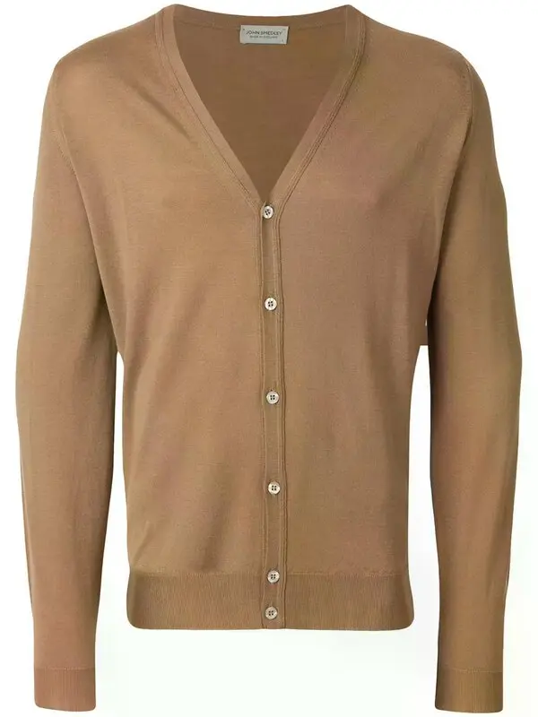 John Smedley V-neck Merino Wool Cardigan