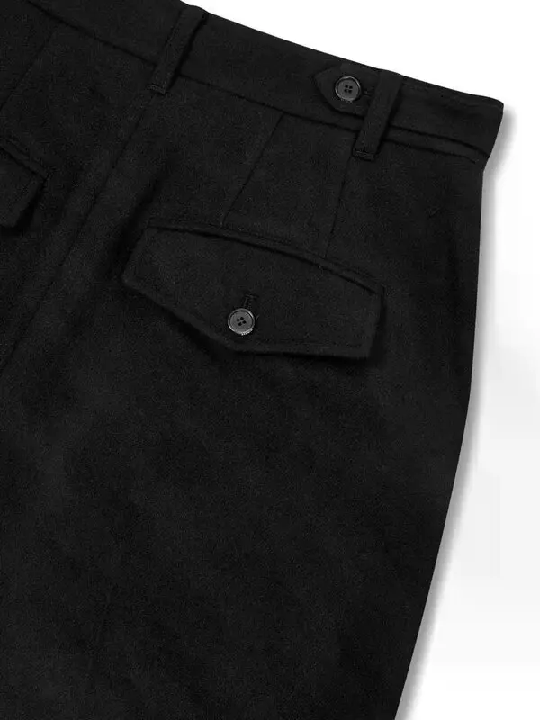 STUDIO TOMBOY Pintuck-detail Wide-leg Trousers