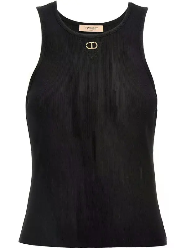 TWINSET Oval T Tank Top