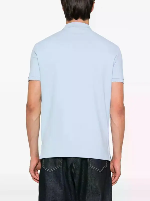 Polo Ralph Lauren Polo-pony-motif Polo Shirt - Blue