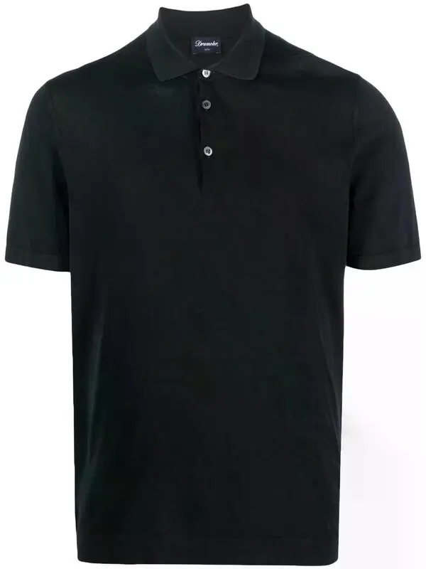 DRUMOHR Button-placket Polo Shirt