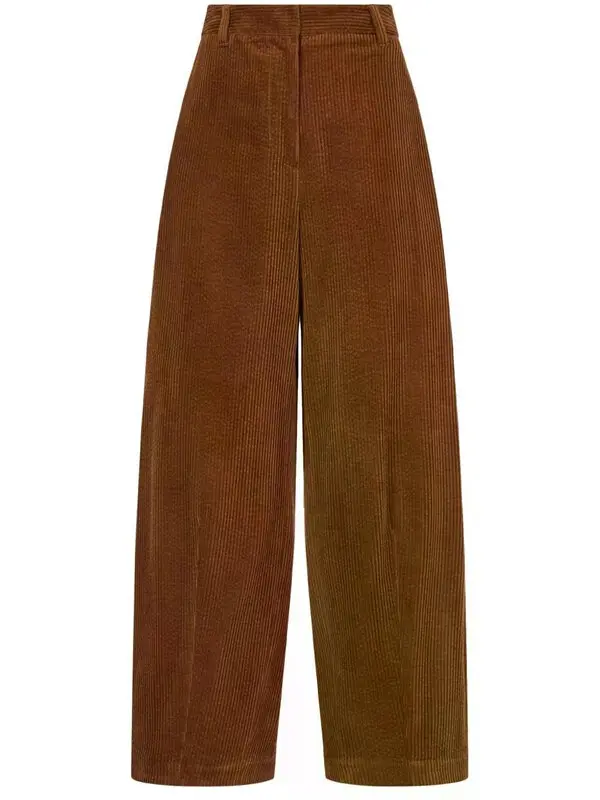 STUDIO TOMBOY Corduroy Wide-leg Trousers