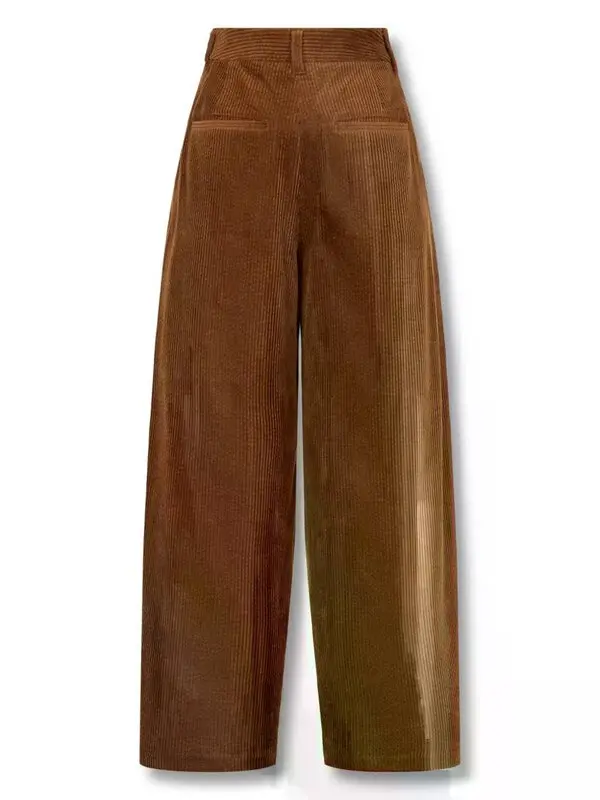 STUDIO TOMBOY Corduroy Wide-leg Trousers