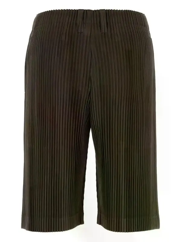 Issey Miyake Pleated Bermuda Shorts