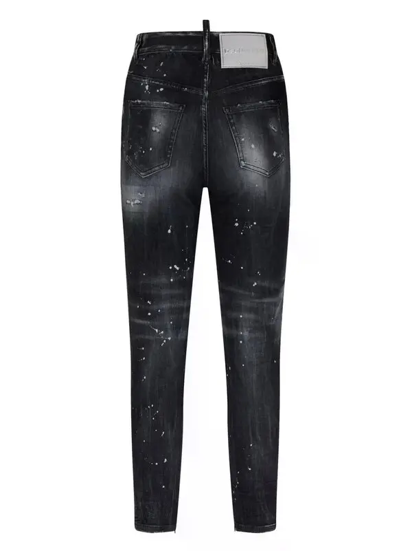 Dsquared2 Distressed Tapered Jeans