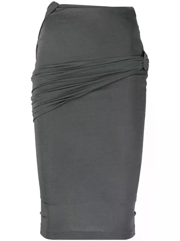 Givenchy Gathered-detail Fitted Skirt