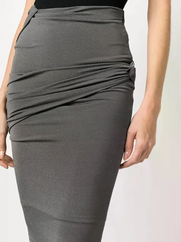 Givenchy Gathered-detail Fitted Skirt