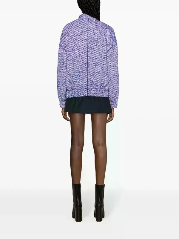 Philosophy Di Lorenzo Serafini Tweed Bomber Jacket