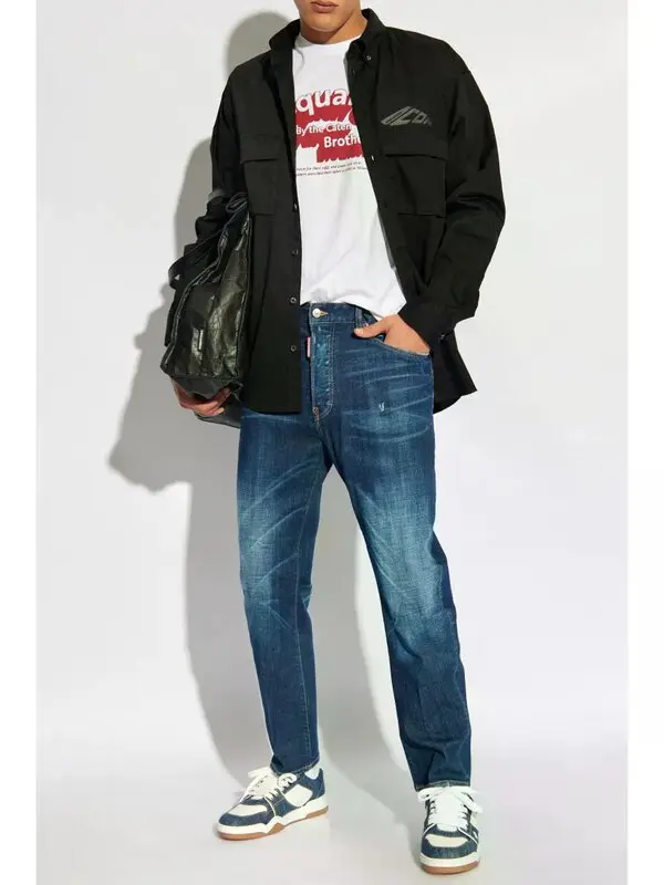 Dsquared2 Iconic Logo-print Shirt