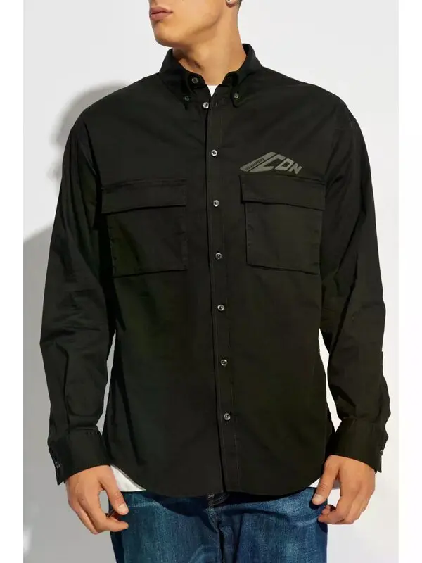 Dsquared2 Iconic Logo-print Shirt