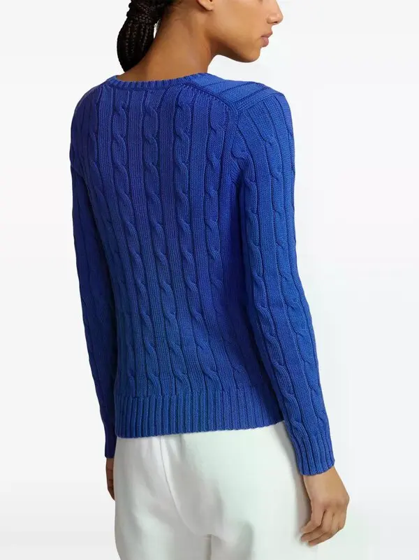 Polo Ralph Lauren Cable Knit V-neck Sweatshirt