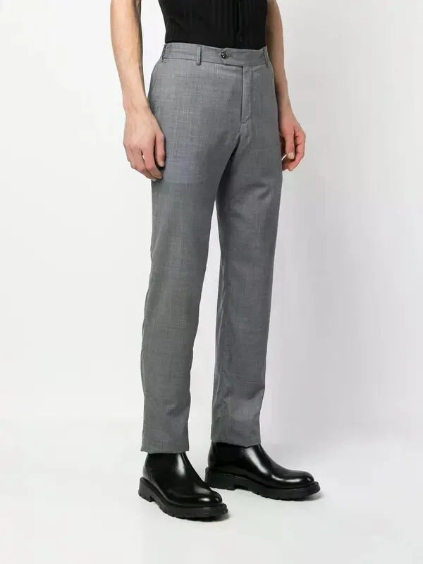 PT TORINO Straight-leg Virgin-wool Trousers