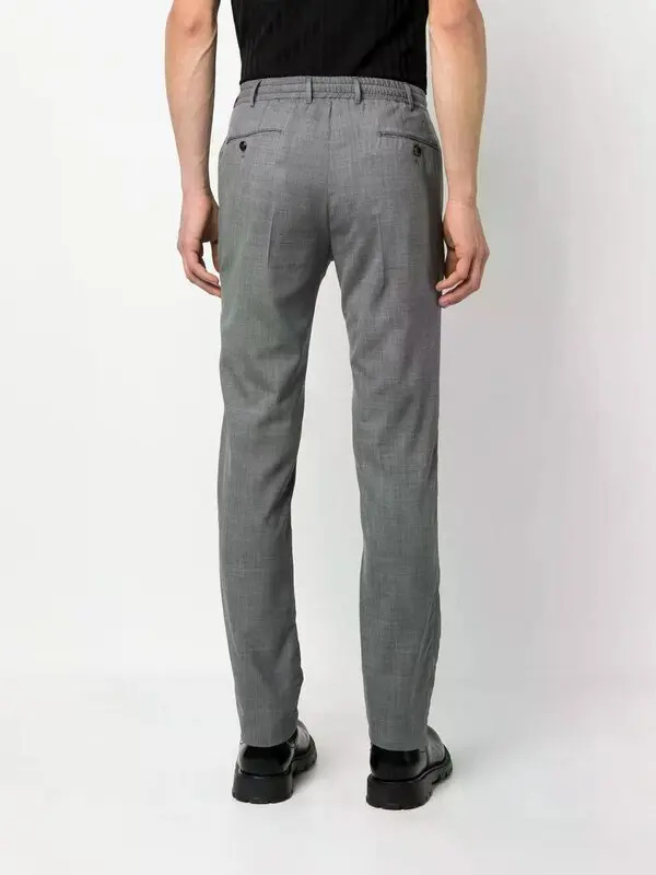 PT TORINO Straight-leg Virgin-wool Trousers