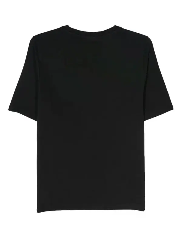 Maison Kitsuné Logo-embroidered Cotton T-shirt