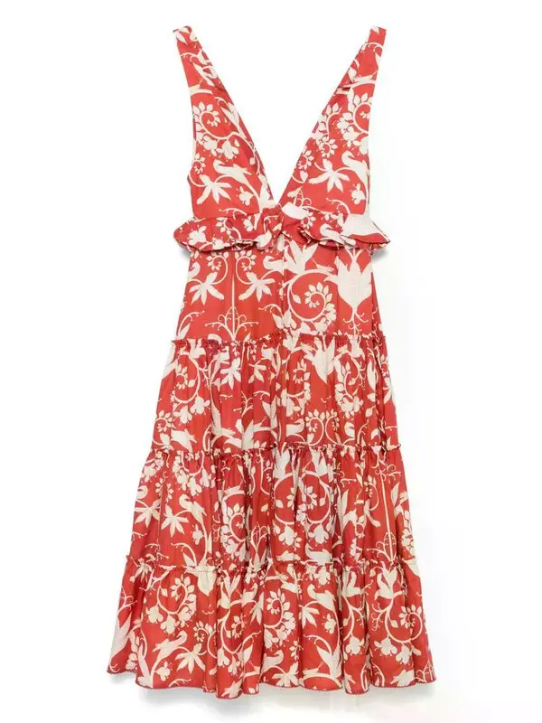 Agua Bendita Lago Maiz Midi Dress