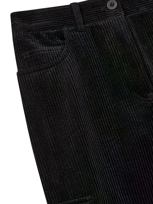 STUDIO TOMBOY Corduroy Cargo Skirt - Black