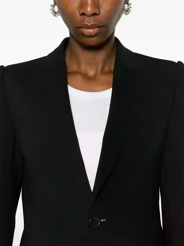Dsquared2 Logo-plaque Single-breasted Blazer
