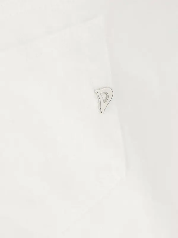 DONDUP Logo-plaque Denim Mini Shorts