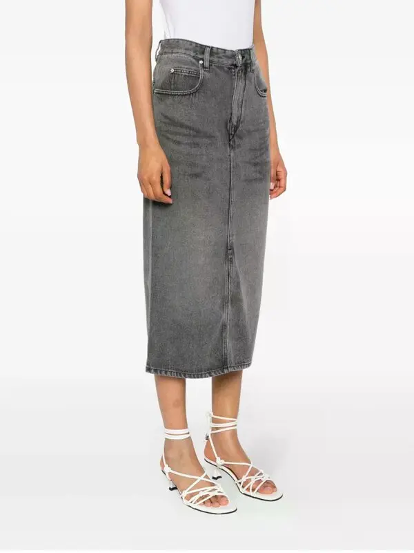 Isabel Marant Étoile Tilauria Denim Midi Skirt