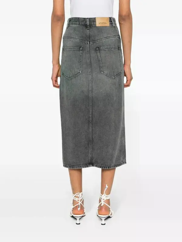 Isabel Marant Étoile Tilauria Denim Midi Skirt