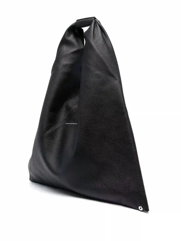MAISON MARGIELA Japanese Leather Tote Bag - Black