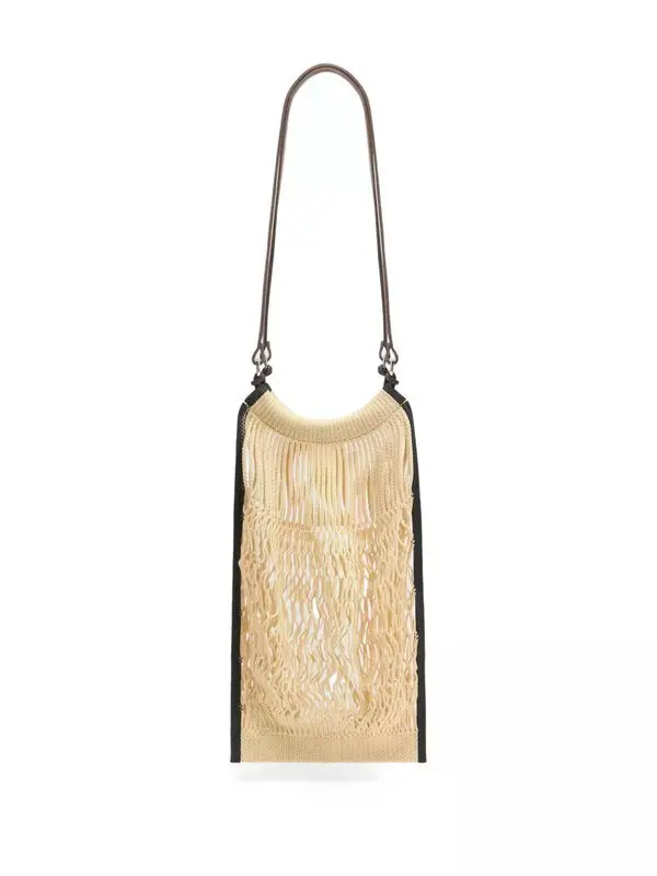 LEMAIRE Medium Filt Net Shopping Bag - Neutrals